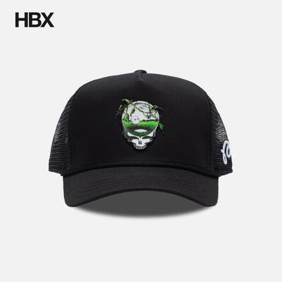 Malbon Golf Grateful Dead Trucker Hat 鸭舌帽男HBX