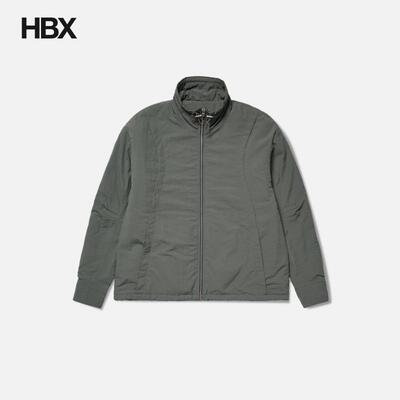 DEINET CHECK CONTRAST BOMBER JACKET CHARCOAL 飞行员夹克 HBX