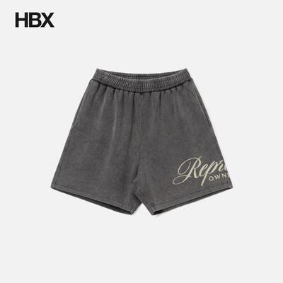 Represent Owners Club Script Mesh Shorts 短裤男HBX