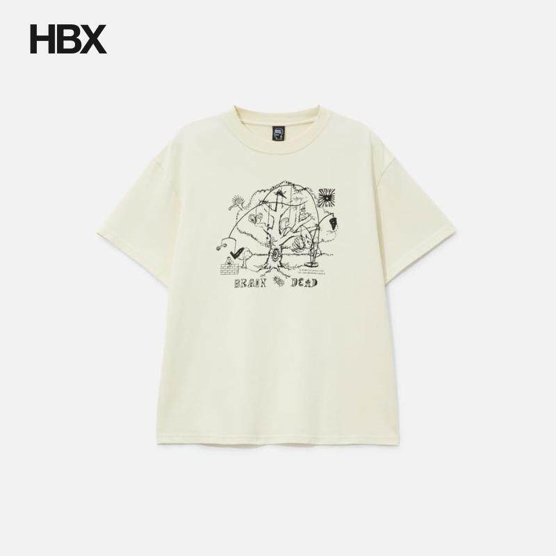 Brain Dead Oracle T-Shirt 短袖T恤男HBX