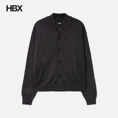 POLYTERU Button Up Cardigan Ethnic Sleeves 针织衫 HBX