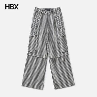 Basketcase DOLLY, Plaid Cargos 格子工装裤休闲裤子男款HBX