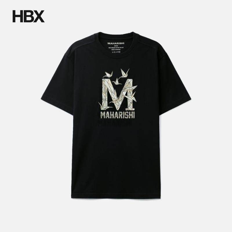 Maharishi Origami Crane M T-Shirt短袖T恤男HBX