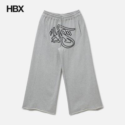 ALIS Mikheil Wide Sweat Pants Embroidery 卫裤休闲裤子男款HBX