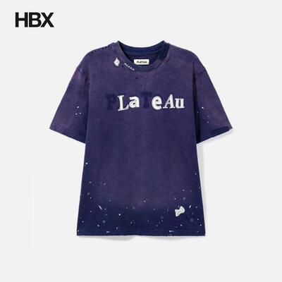 Plateau Studio Logo Patch Tee (P.V.C) 短袖T恤男HBX