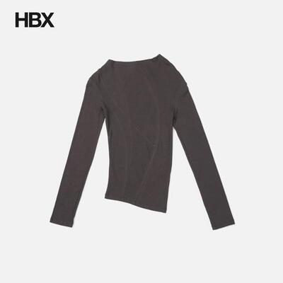 LCDC Curved Long Sleeve Top 短袖T恤女HBX