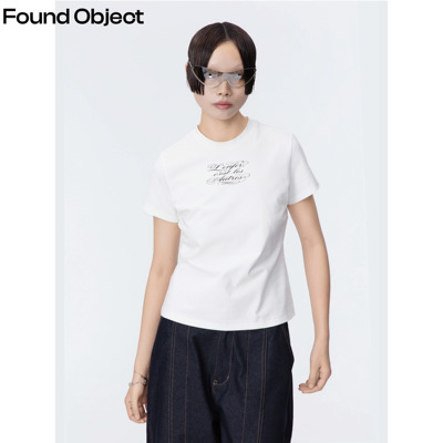 Found Object   水印他人即地狱艺术T恤   Wasserzeichen Tee