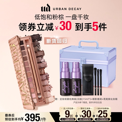 UD衰败城市眼影盘哑光闪片