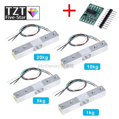 TZT  Digital Load Cell Weight Sensor 1KG  5KG  10KG  20KG Po