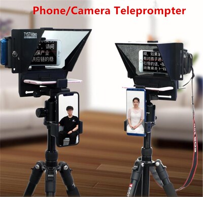 2020 New Mini Teleprompter Portable Inscriber Mobile Telepro