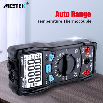 MESTEK Digital Multimeter DM90A/E/S NCV 6000 counts Auto Ran