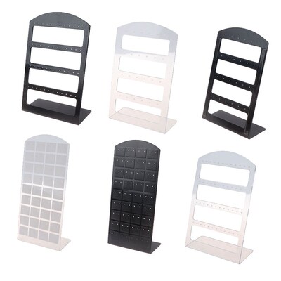 Earrings Ear Studs Display Rack Fashion Jewelry Show Plastic