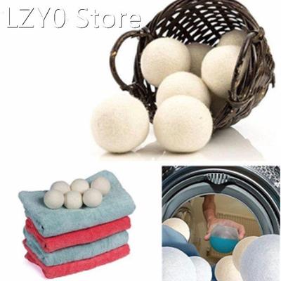 Laundry White Wool Ball Can be Reused Moisture-Absorbing Woo