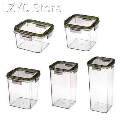 Airtight Food Storage Box Clear Sealed Plastic Container Kit