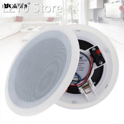 Portable 2pcs 5 Inch 5W Fashion Microphone Input USB MP3 Pla
