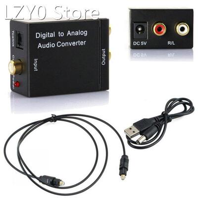 Digital to Analog Audio Converter Digital Optical Coax Coaxi