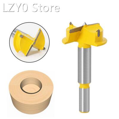 Upgrade 35mm 2 Flutes Carbide Tip Forstner Drill Bit Wood Au