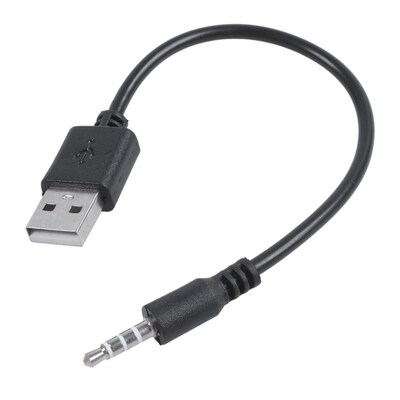 20 cm M / M USB 3.5 mm microphone jack Audio plug power cab
