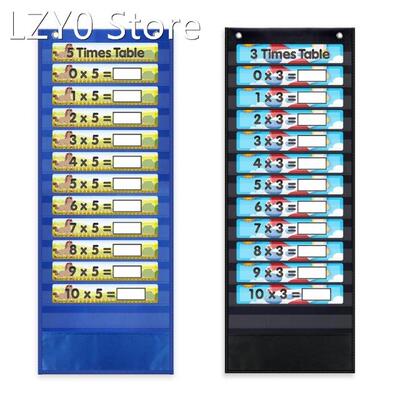 Hanging Wall File Organizer Heavy Duty Storage Pocket Chart
