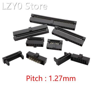 5Pcs 1.27mm IDC Sockets 6/8/10/12/14/16/20/24/26/30/34/40/50