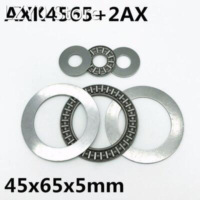 10pcs AXK4565+2AS Thrust Needle Roller Bearing 45x65x3 mm Th