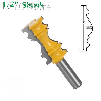 Large Elaborate Chair Rail Molding Router Bit Woodworking Cu