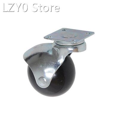 1.5/2.0 inch flat bottom universal casters PP ball wheel Fur