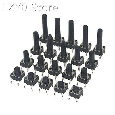 6x6x4.3MM/5MM-20mm Panel PCB momentary Tactile 4PIN Tactil T