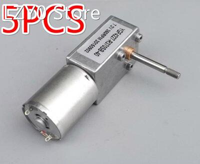 5PCS/LOT 370 Geared Motor DC 3V 5V 6V 7.2V Worm Wheel Gear M