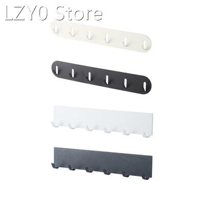 6 Hook Carbon Steel Hanger Belt Tie Necktie Handbag Storage