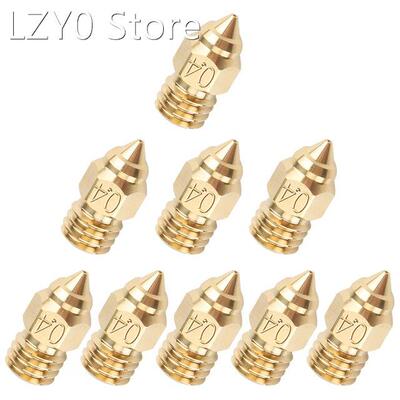 Original Brass Nozzle Extruder Thread Print Head 0.4mm Outpu