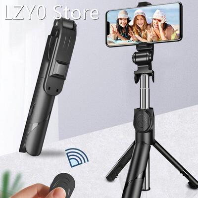 XT02 Bluetooth-compatible selfie stick 360° rotating liv