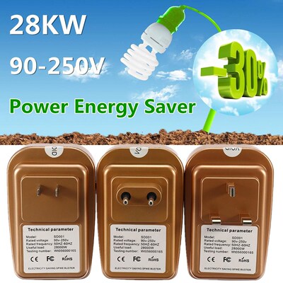 90-240V 28KW Home Electricity Power Energy Factor Saver Savi