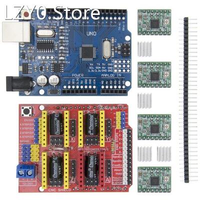1set CNC Shield Expansion Board 3D Printer + 4 x A4988 Stepp