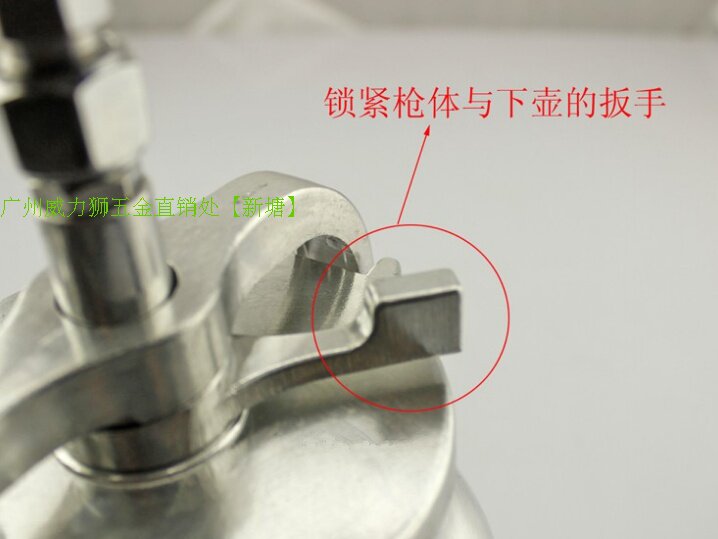 。包邮WYNN油漆`S威力狮工具气动PQ喷漆枪 1000CCW下壶喷枪喷枪-2
