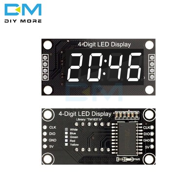 White LED 4-Digit Display Module 0.36
