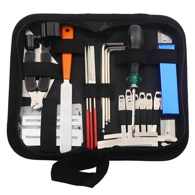 Guitar Tool Kit Repairing Maintenance Tools String Organizer