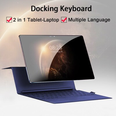 Google play store android 2 in 1 Tablet with keyboard 11.6