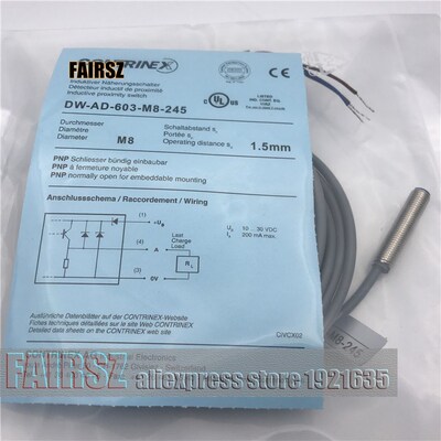 2PCS/LOT Inductive Proximity Switch DW AD 623 M5 DC Three w