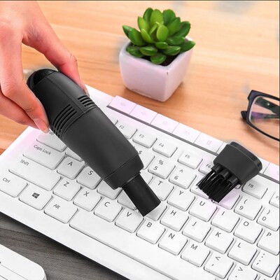 AOZBZ Mini Vacuum Cleaner SB Car Interior Air Vent Dust Clea