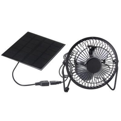 -High Quality 4 Inch Cooling Ventilation Fan SB Solar Powere