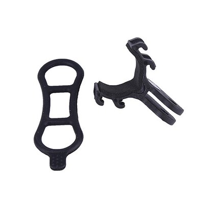 high quality 1PCS black Adjusted Flashlight Bracket Bicycle
