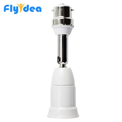 New Flexible E27 to B22 LED Lamp base Bulb Socket With 10CM