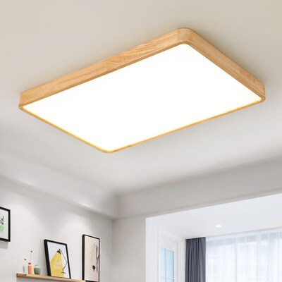 Wooden LED ceiling lighting ceiling lamps for the living roo
