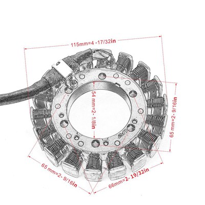 Motorcycle Engine Parts Generator Magneto Stator Coil For Ho