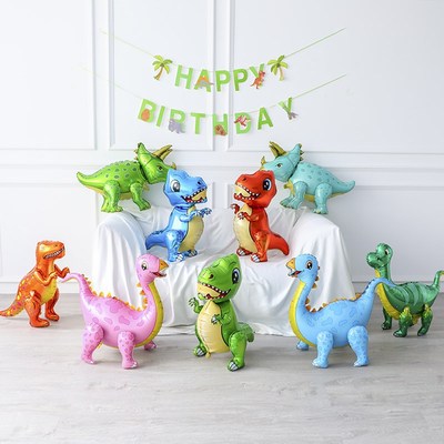 1pc Boys Birthday Dino Party Dinosaur Foil Balloon   Globos