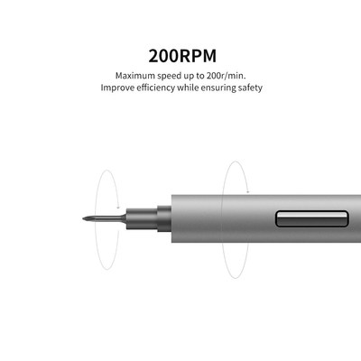 Electric Screwdriver +WOWSICK 1F Alunium Body Lithium Batter