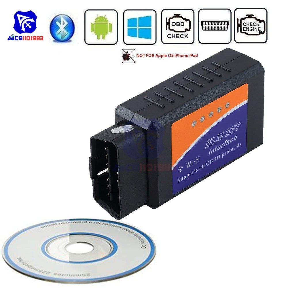 ELM327 v1.5 Car Bluetooth WIFI OBD2 Diagnostic Scanner OBDII_虎窝淘