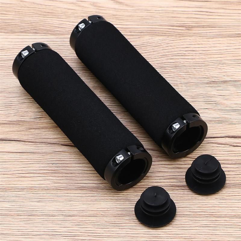1Pair Bike Bicycle Hand Grip Bicycle Lightweight Handle Bik_虎窝淘