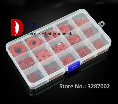 225PCS M3-M6 Vulcanized Fiber washers  DIN 7603 Insulator fl